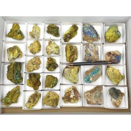 Philipsbornite, Osarizawaite xls; Grandview Mine, Grand Canyon, AZ, USA ...