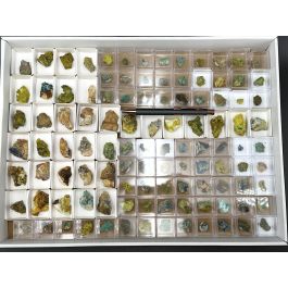 Philipsbornite, Osarizawaite etc. xls; Grandview Mine, Grand Canyon, AZ ...